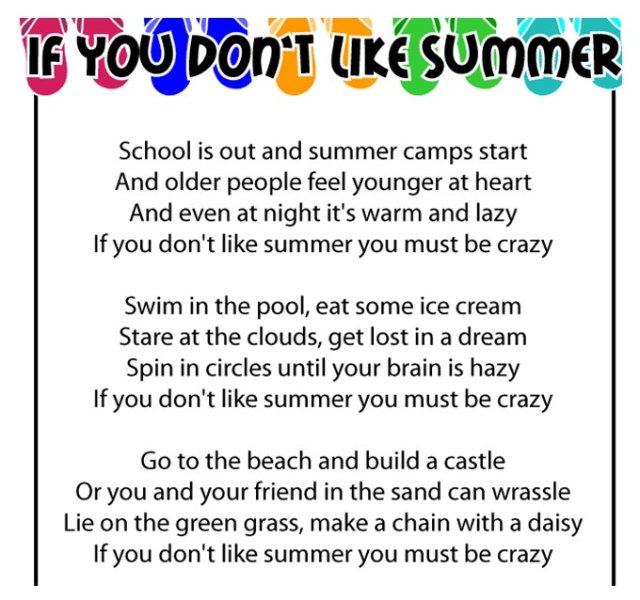 If you don't like Summer - Keep Calm and Enjoy Learning English